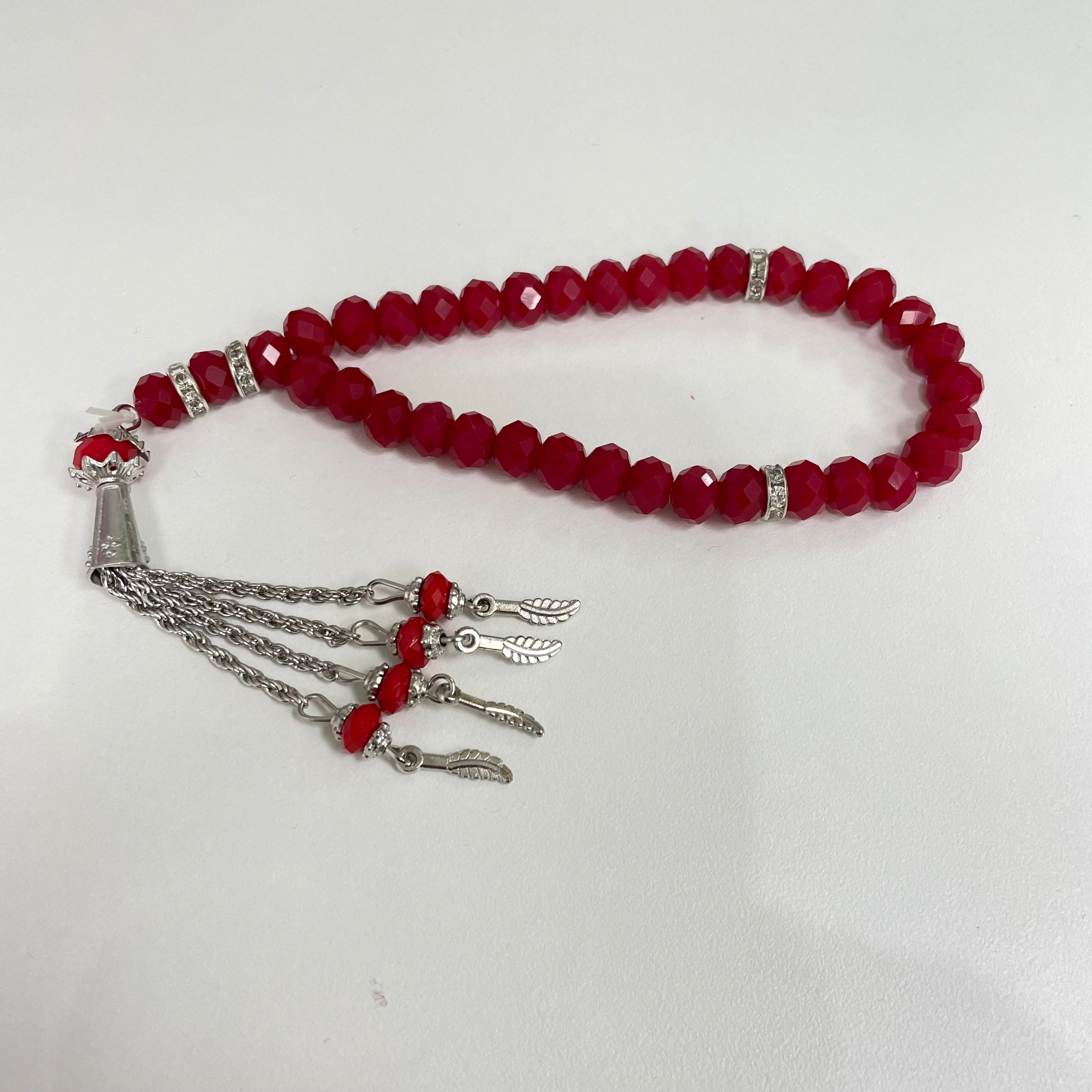 33 Bead Tasbeeh - Red – Deen City